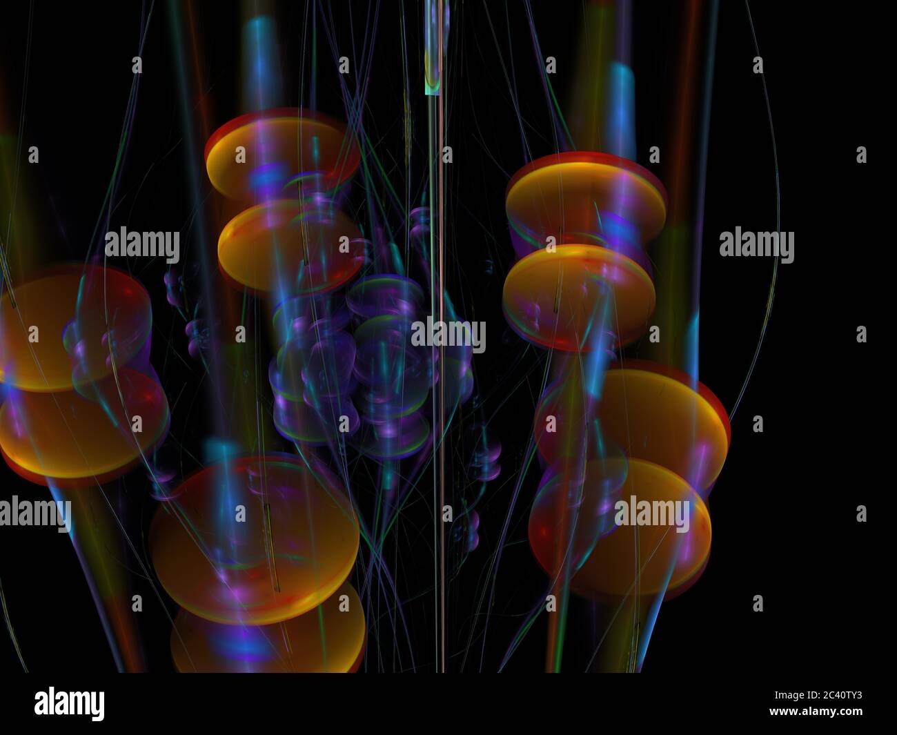 Imaginatory fractal background Image Stock Photo - Alamy