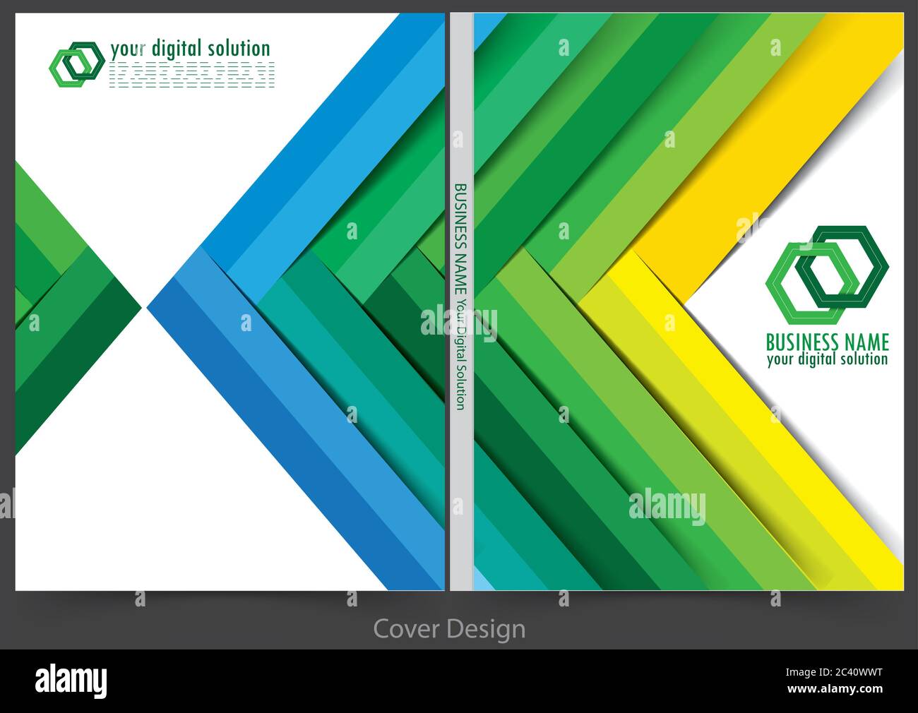 Annual report cover Business design Stock Vector Image & Art - Alamy