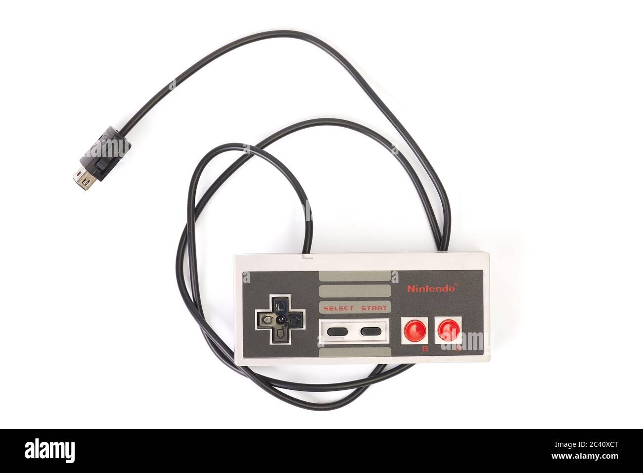 Nintendo controller cord hi-res stock photography and images - Alamy