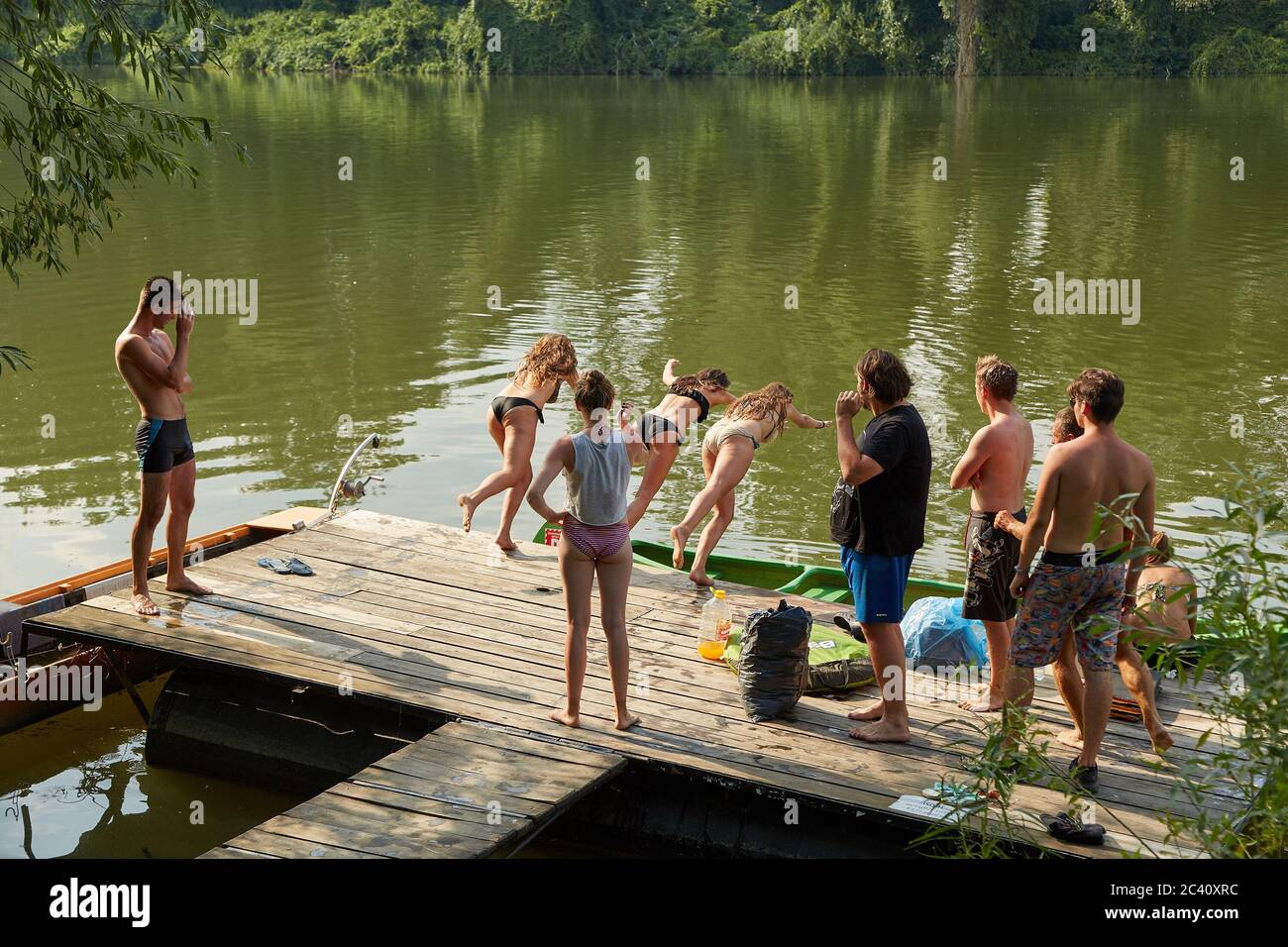 Fun at the river hi-res stock photography and images - Alamy