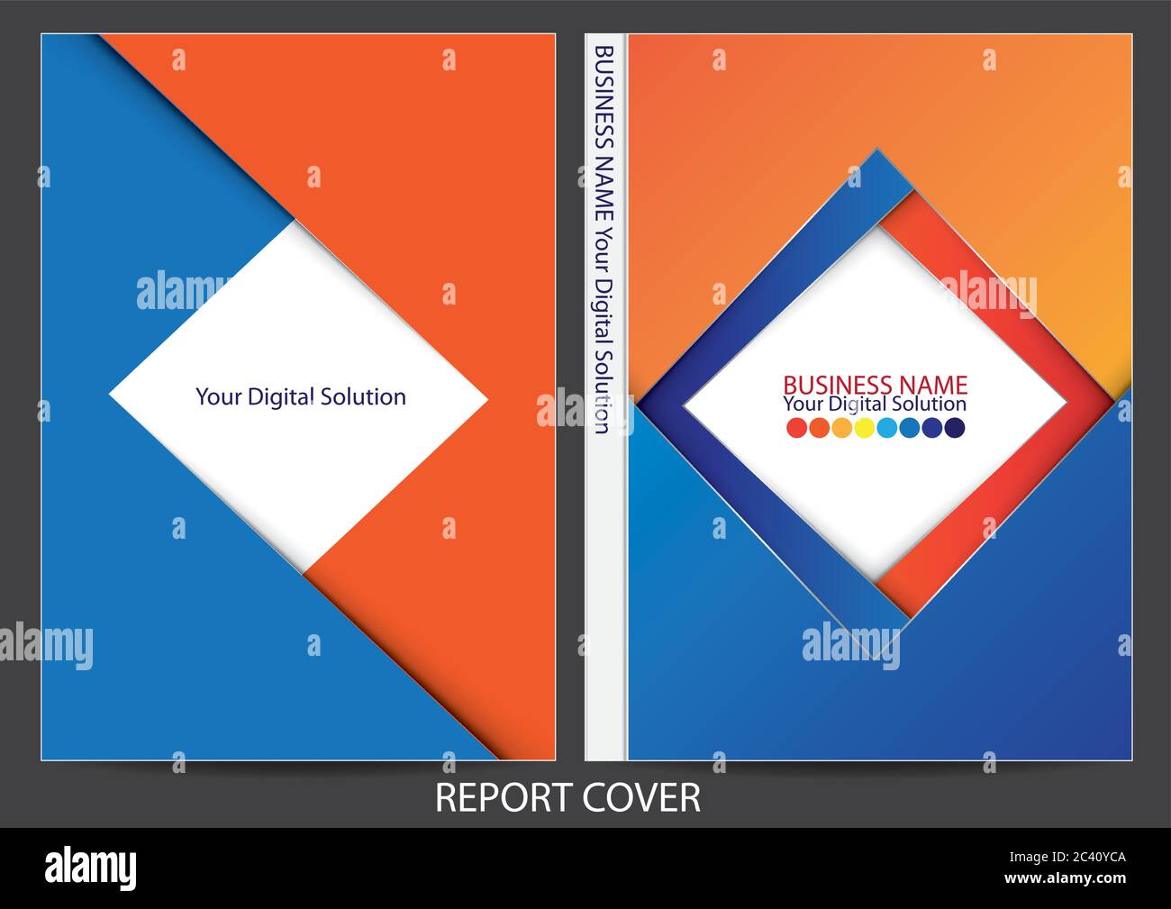 Annual report cover Business background Stock Vector Image & Art - Alamy