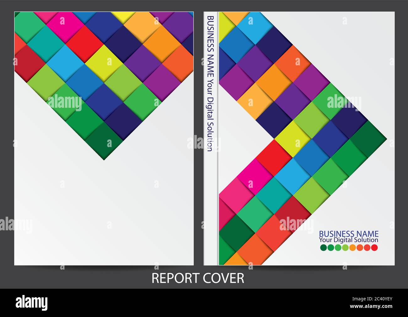 Annual report cover Business background Stock Vector Image & Art - Alamy