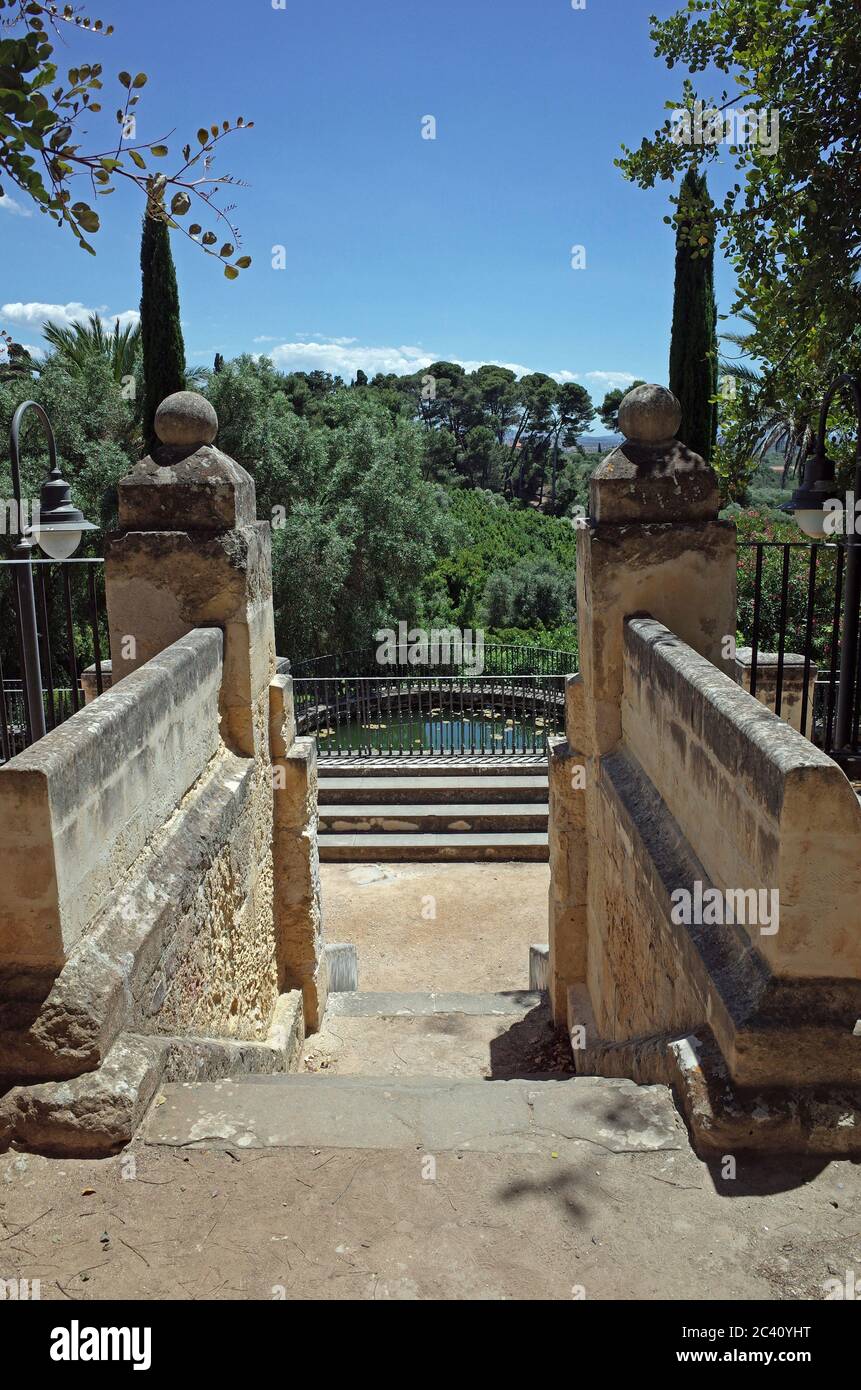 Sassari, Sardinia, Italy. Monserrato park and garden Stock Photo - Alamy