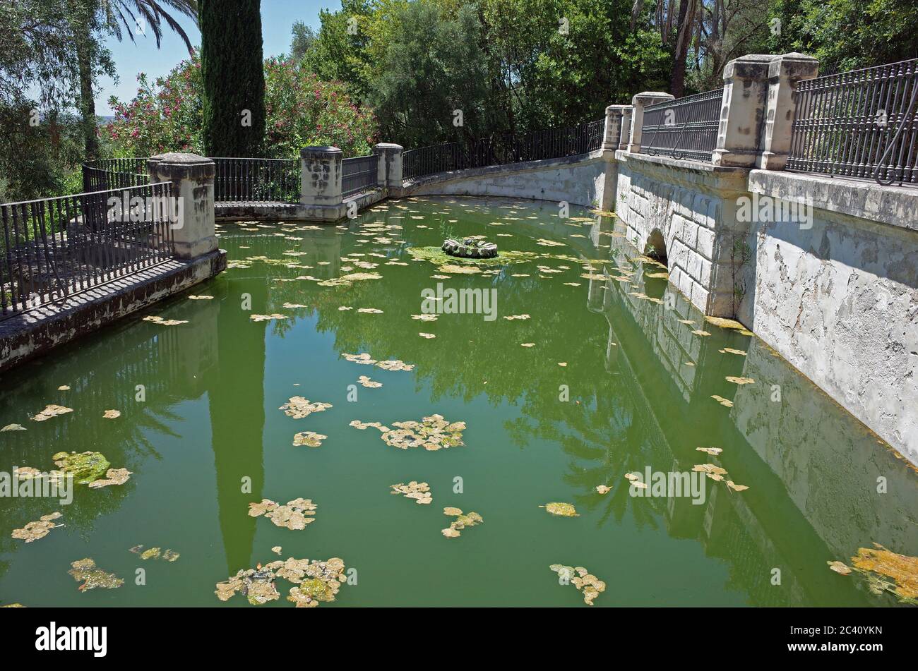 Sassari, Sardinia, Italy. Monserrato park and garden Stock Photo - Alamy