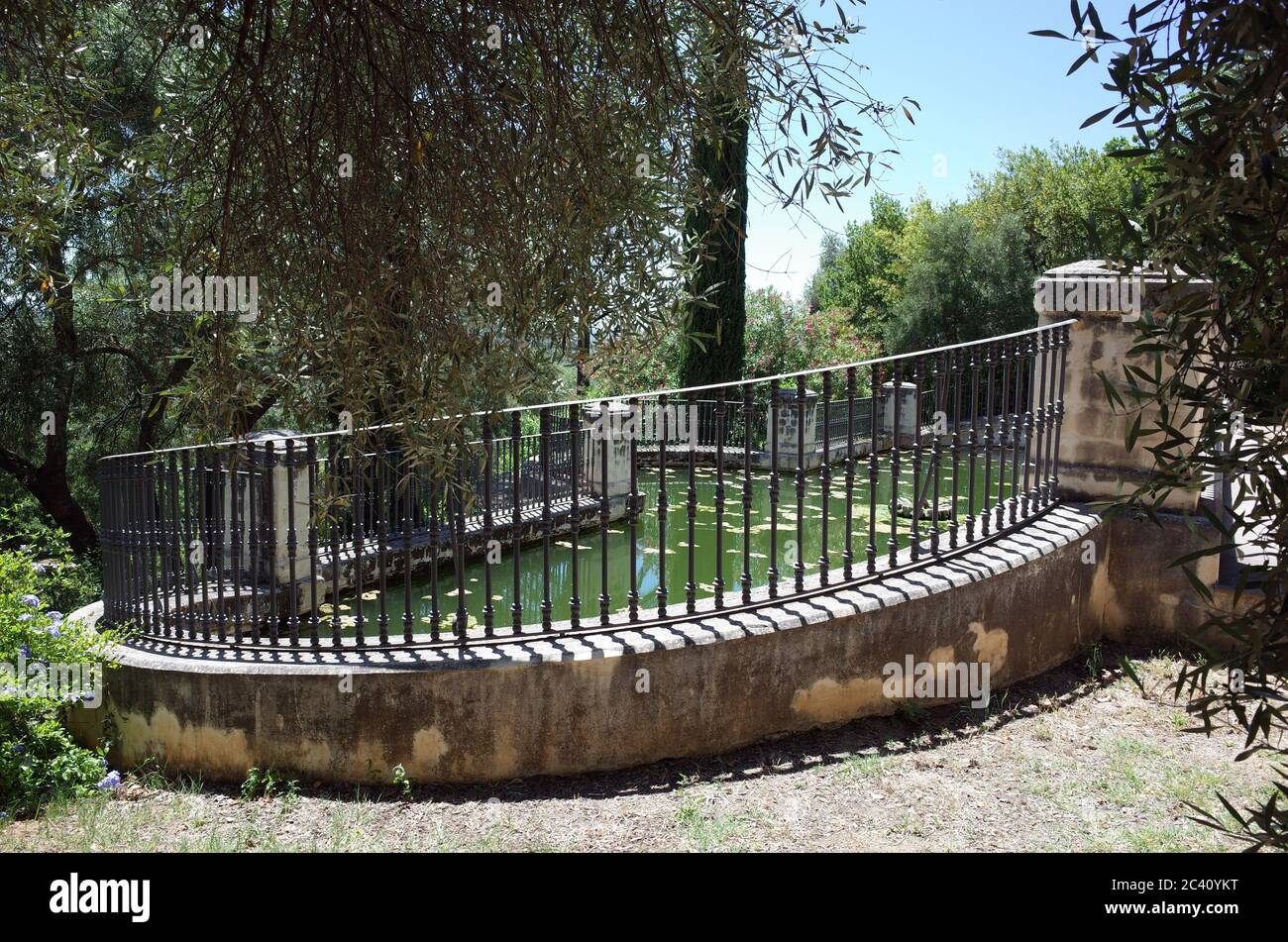 Sassari, Sardinia, Italy. Monserrato park and garden Stock Photo - Alamy