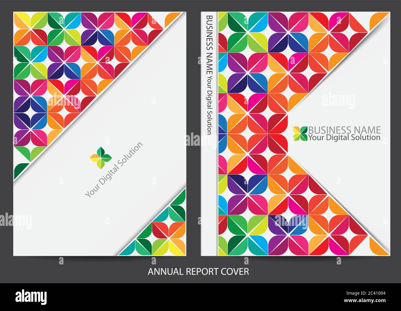 Annual report cover Business design Stock Vector Image & Art - Alamy