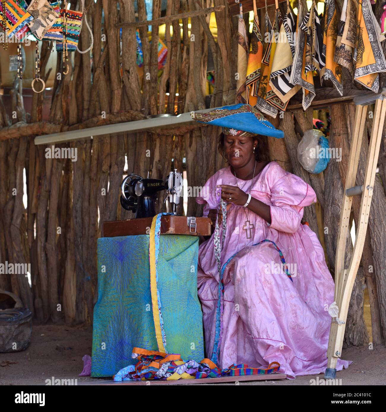 Traditional clothes herero people hi-res stock photography and images ...