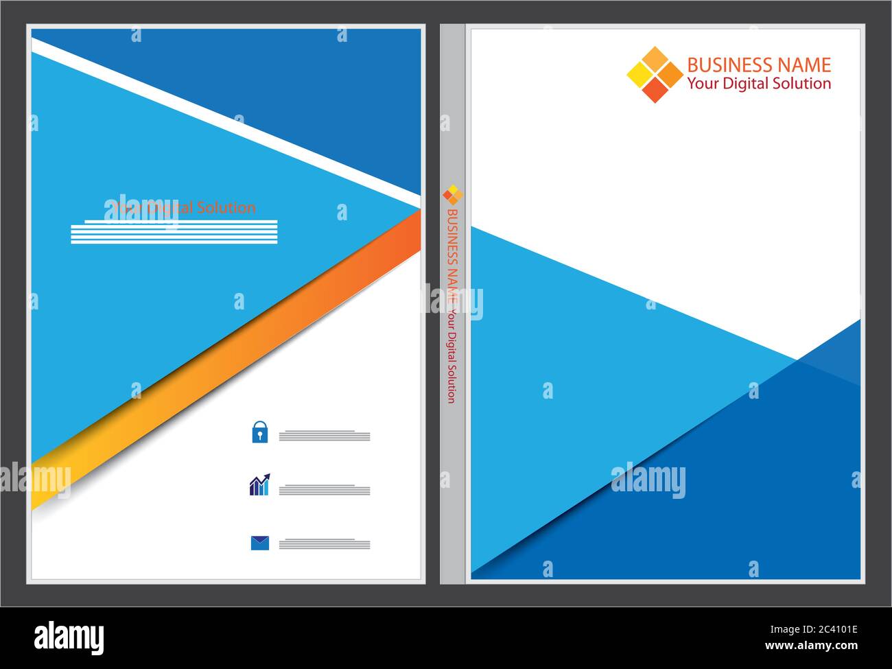 Annual report cover Business design Stock Vector Image & Art - Alamy