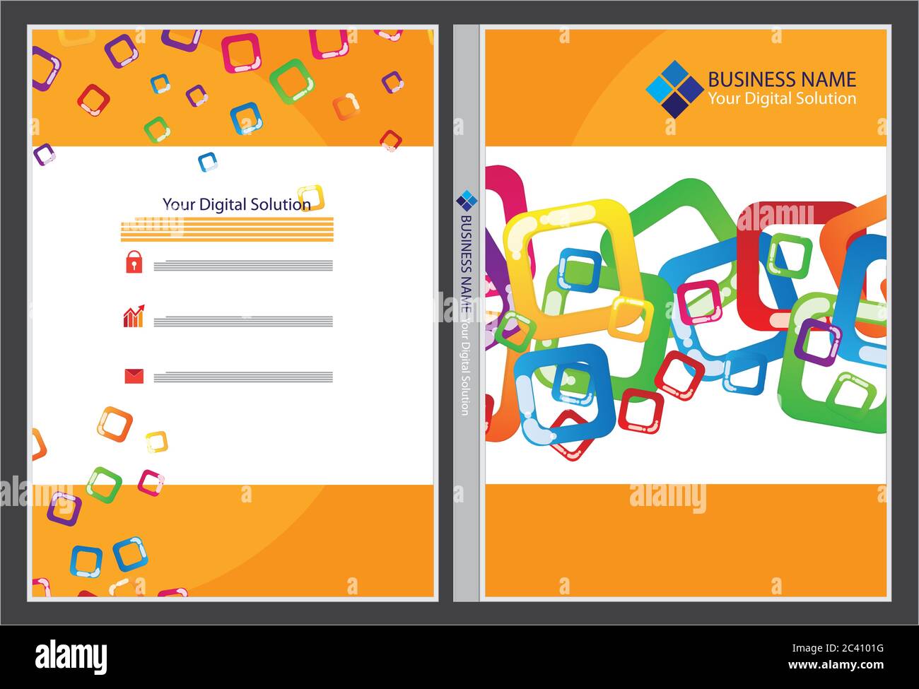 Annual report cover Business design Stock Vector Image & Art - Alamy