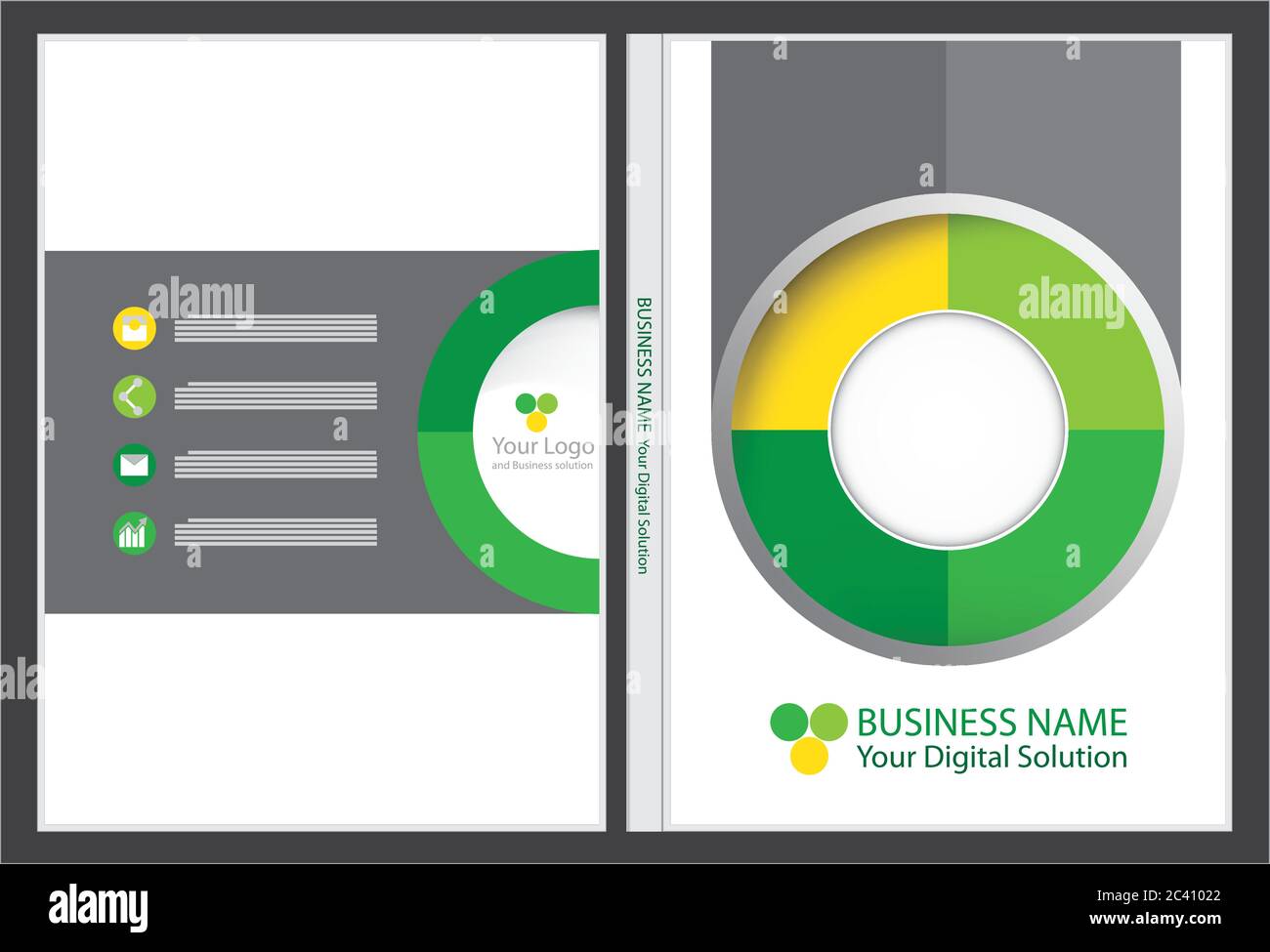 Annual report cover Business design Stock Vector Image & Art - Alamy