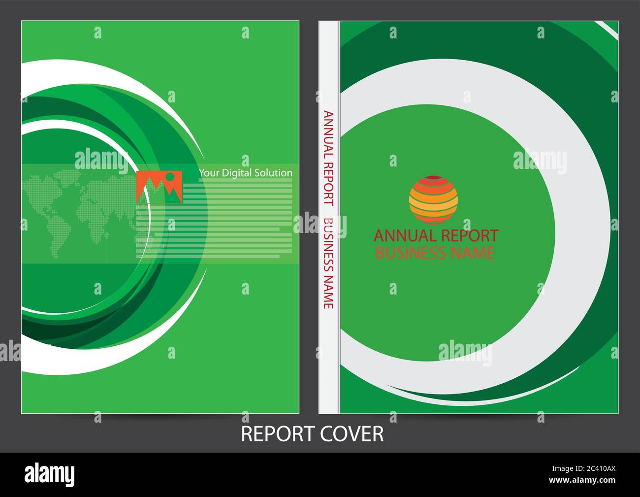 Annual report cover Business design Stock Vector Image & Art - Alamy