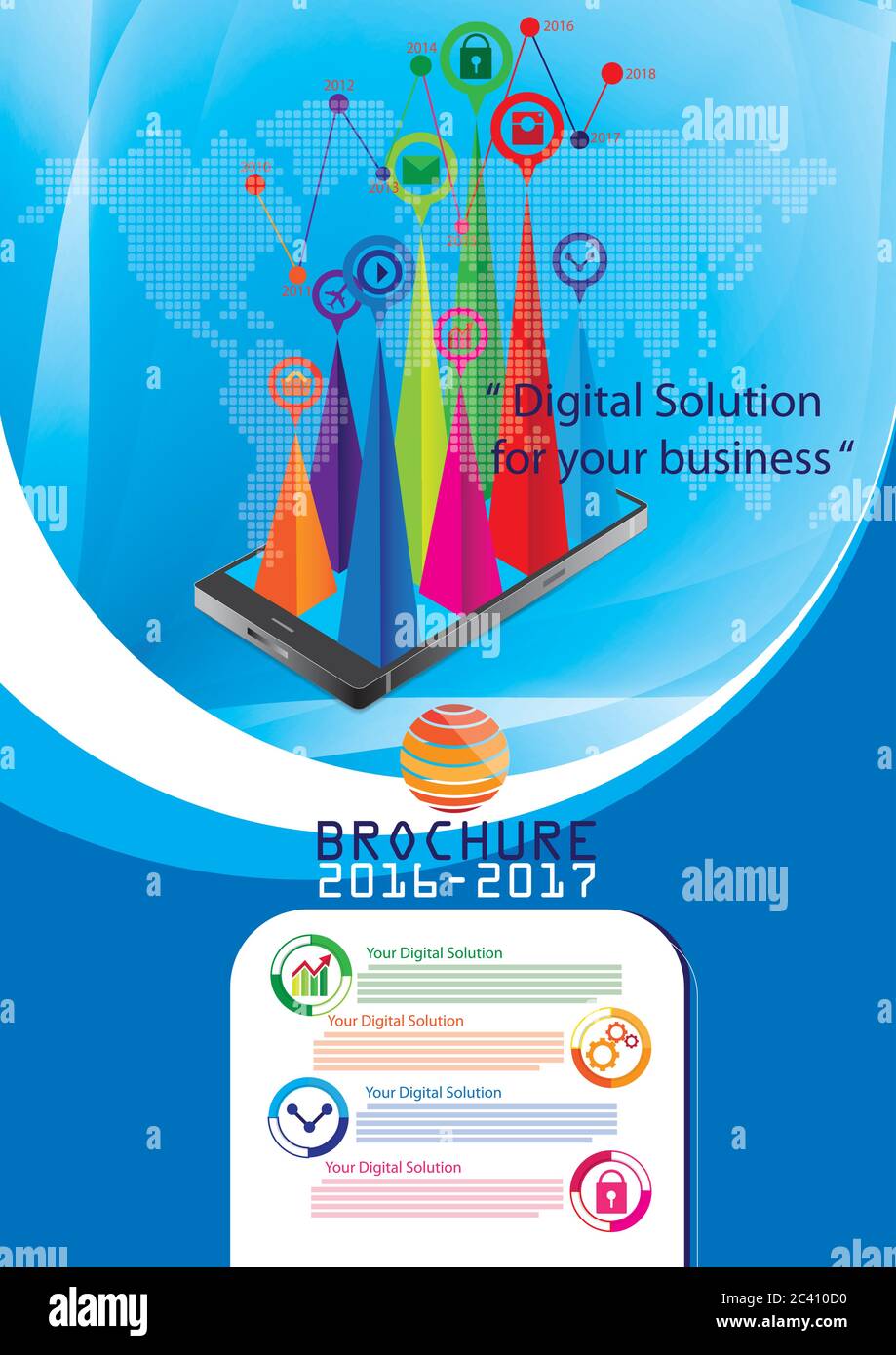 Annual report cover Business design Stock Vector Image & Art - Alamy