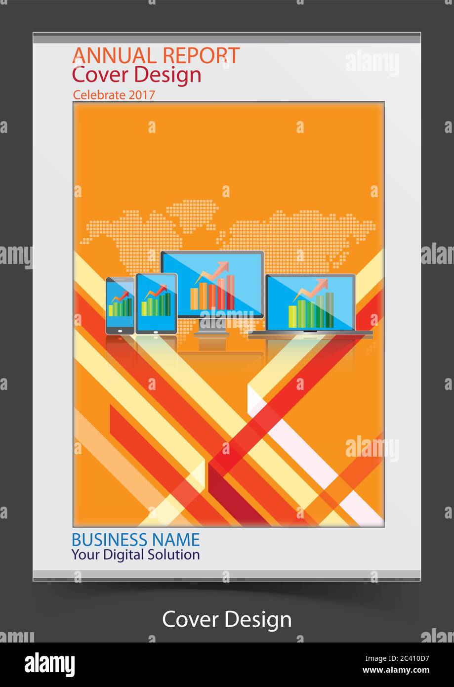 Annual report cover Business design Stock Vector Image & Art - Alamy
