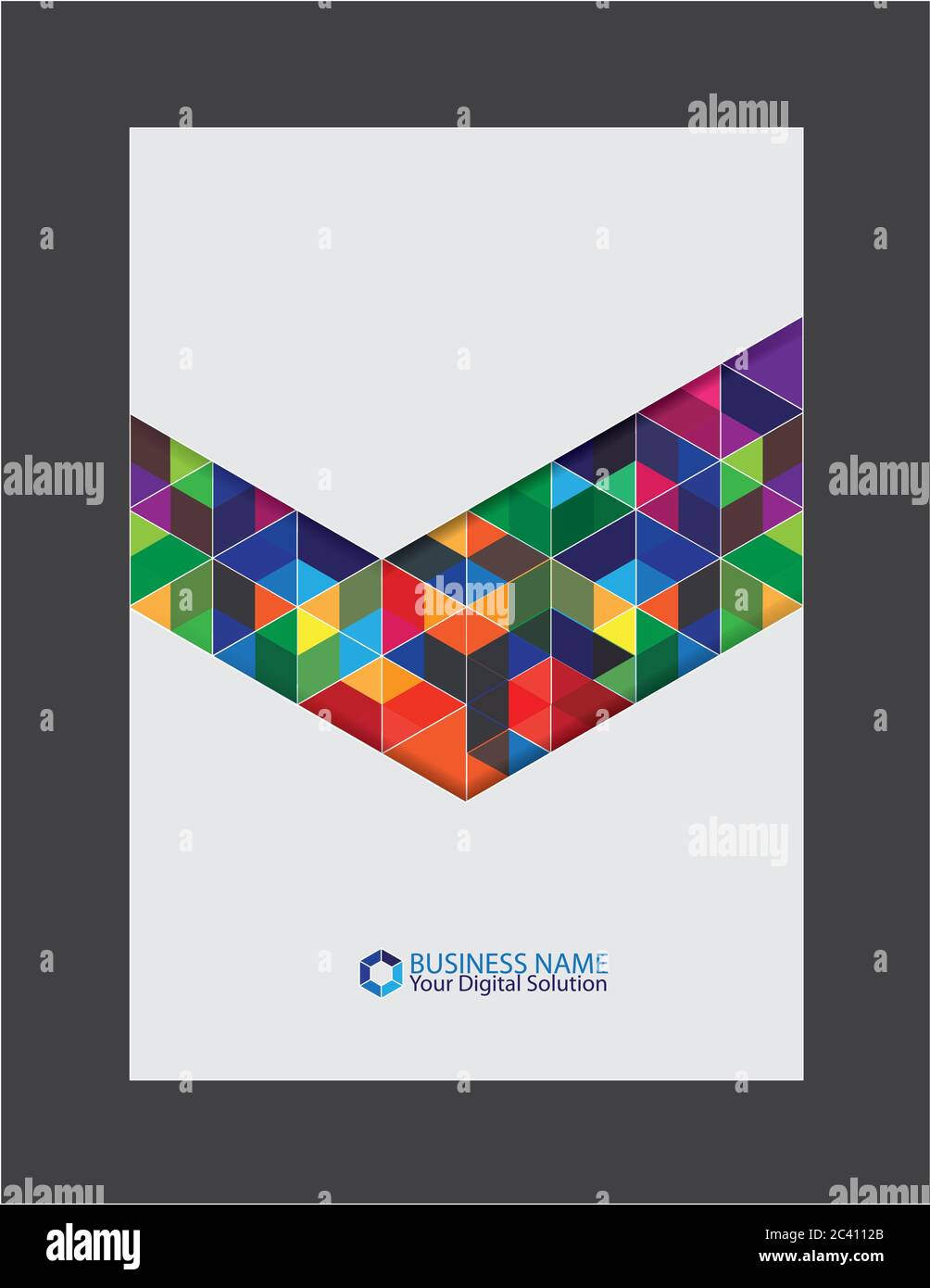 Report cover for your business design Stock Vector Image & Art - Alamy