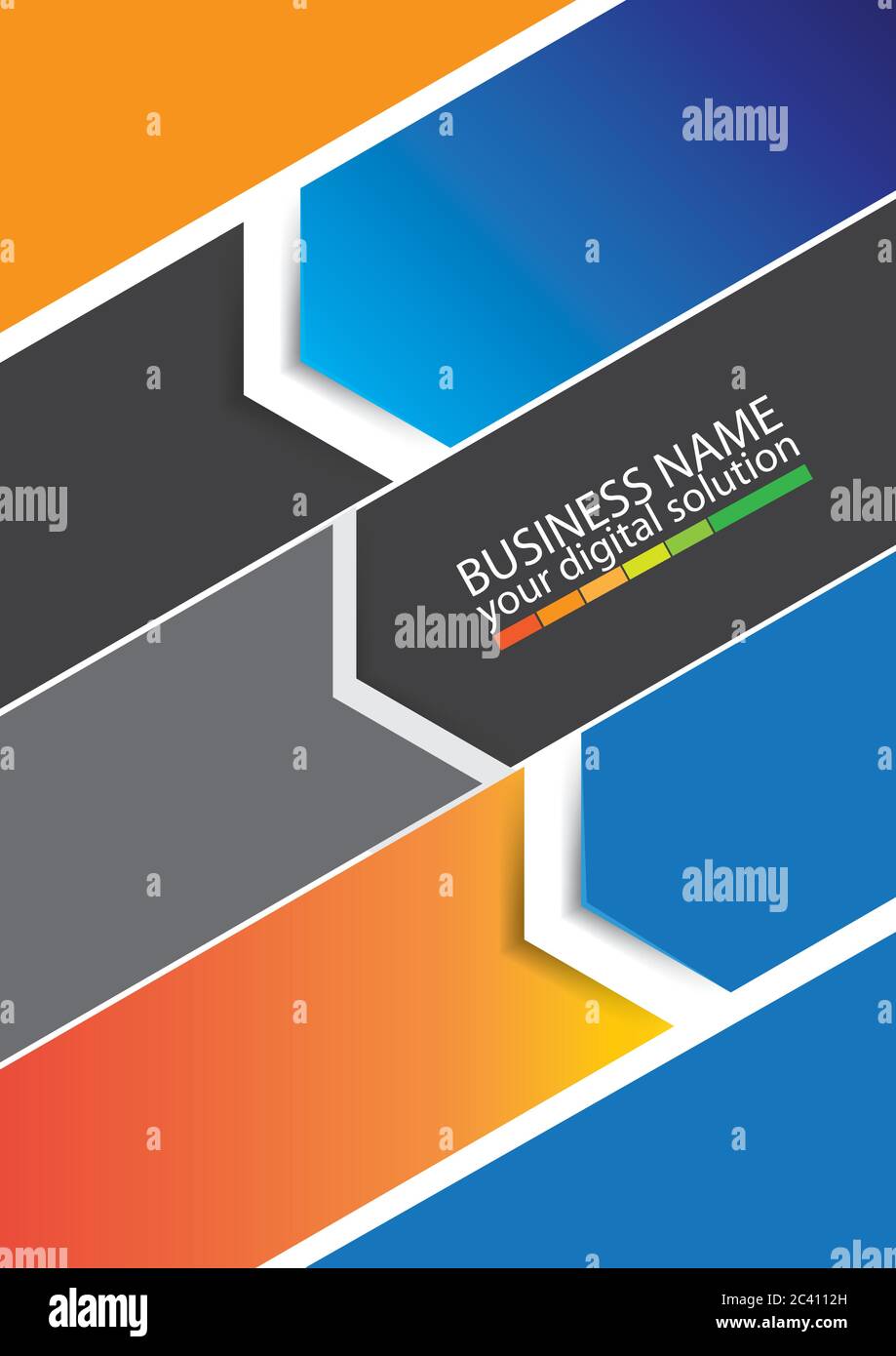 Annual report cover Business design Stock Vector Image & Art - Alamy