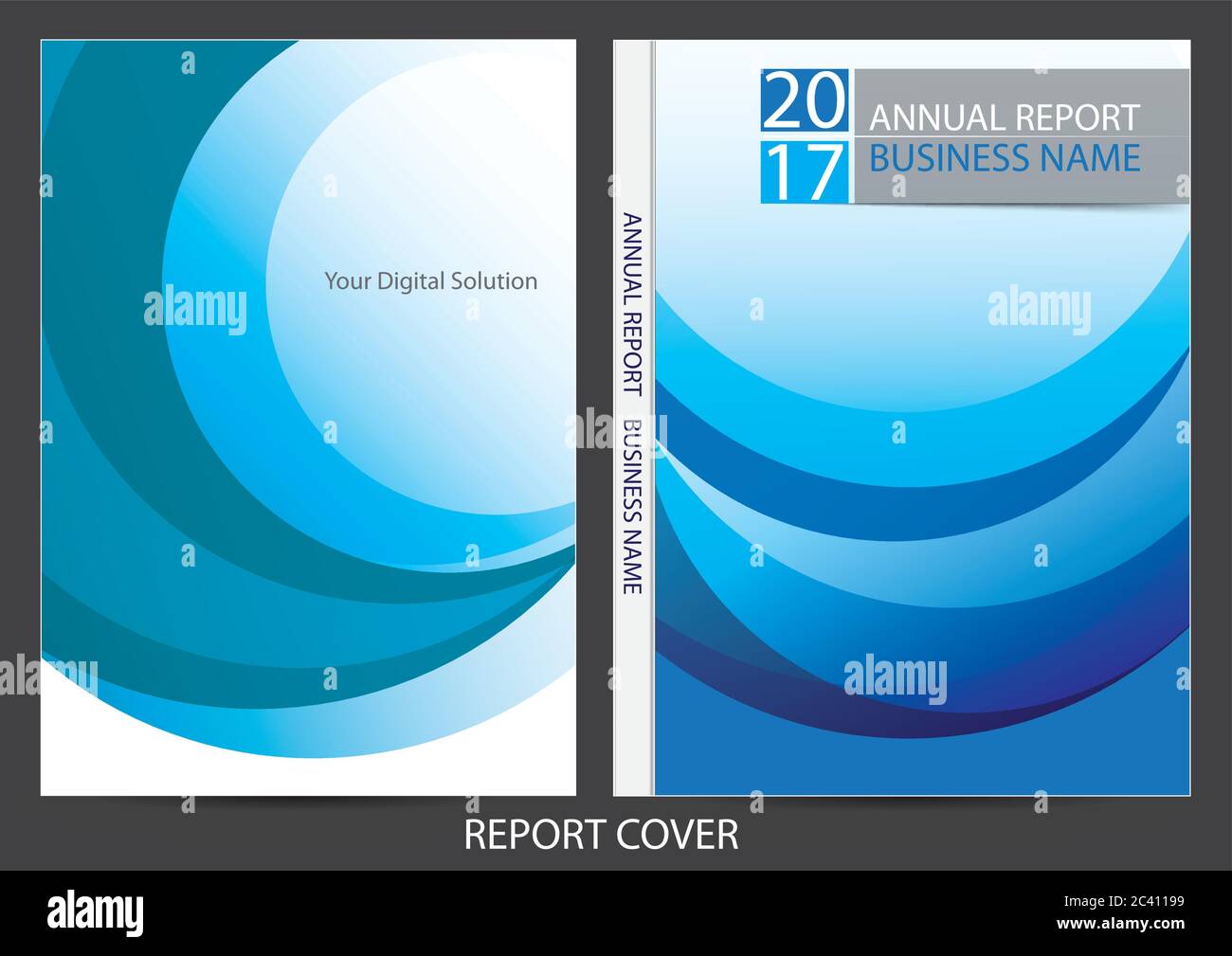 Annual report cover Business design Stock Vector Image & Art - Alamy