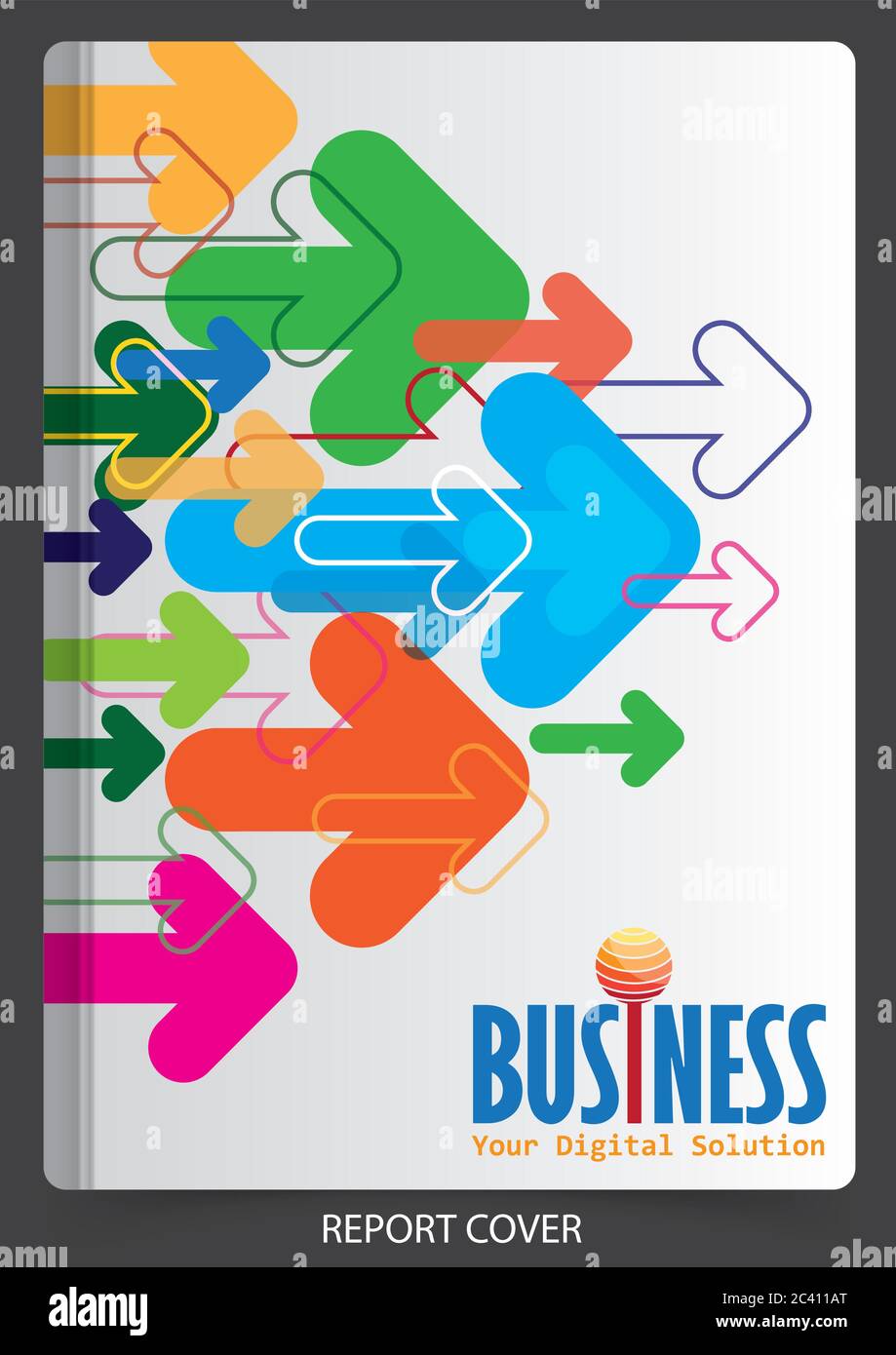 Annual report cover Business design Stock Vector Image & Art - Alamy