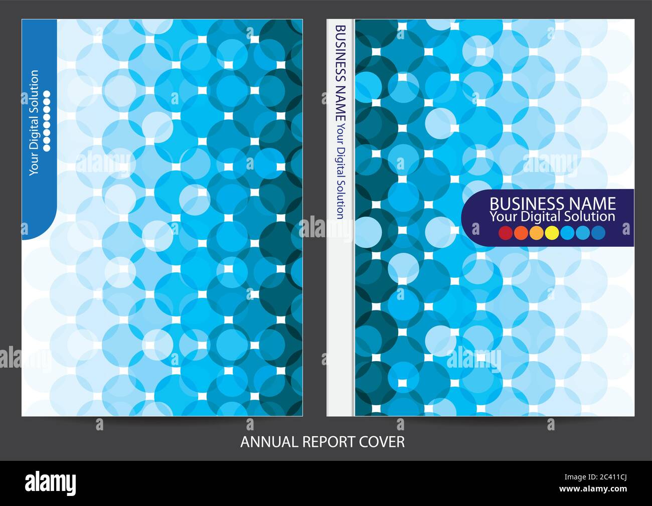 Annual report cover Business design Stock Vector Image & Art - Alamy