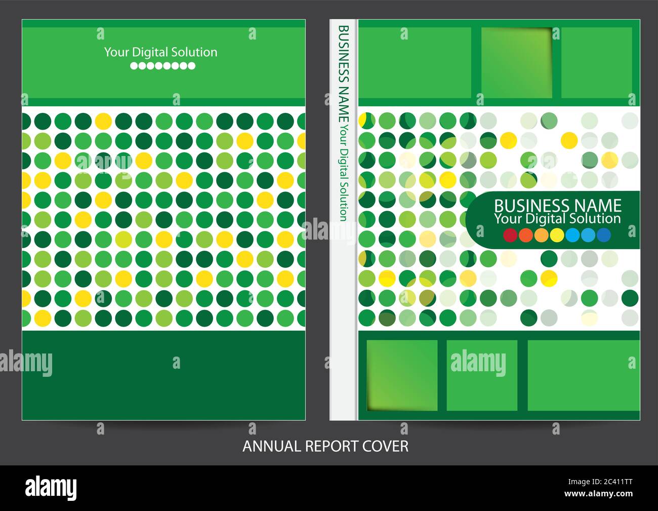 Annual report cover Business design Stock Vector Image & Art - Alamy