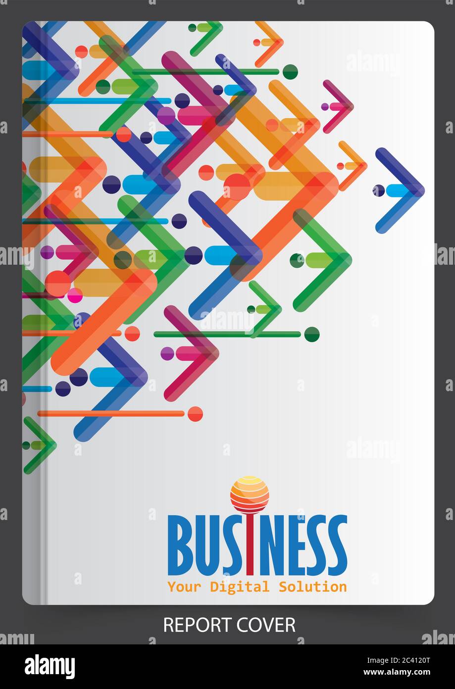 Annual report cover Business design Stock Vector Image & Art - Alamy