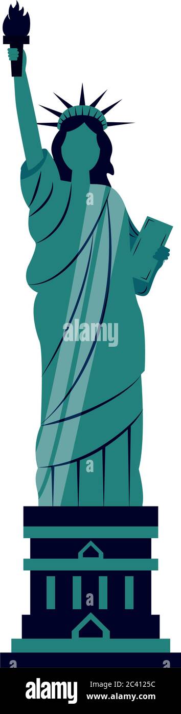 Usa liberty statue design, United states independence day and national ...