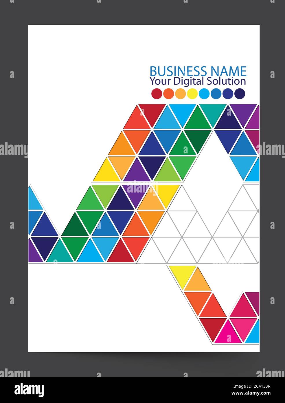 Report cover for your business design Stock Vector Image & Art - Alamy