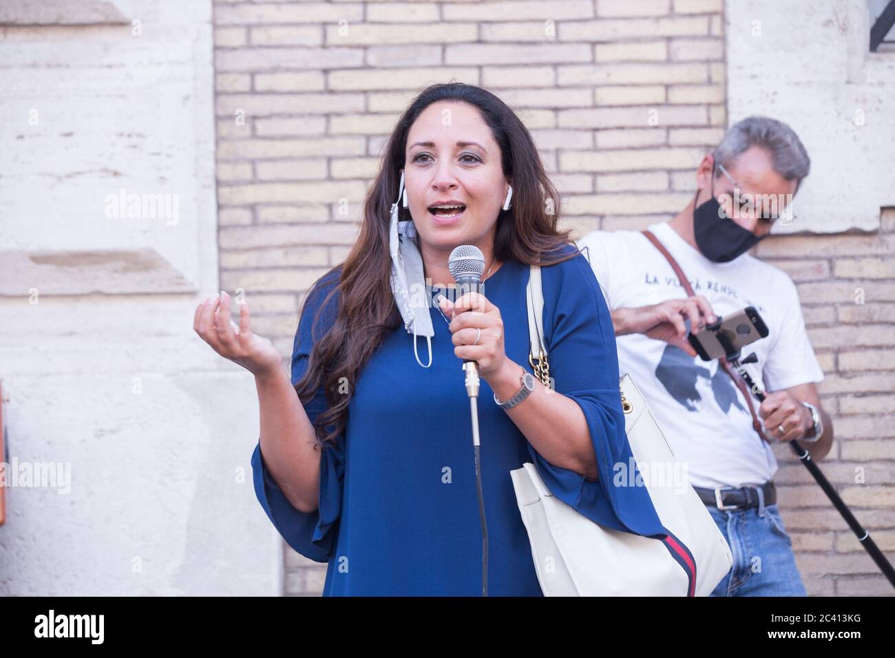 Roma, Italy. 22nd June, 2020. Laura Sgrò, lawyer of Orlandi family ...