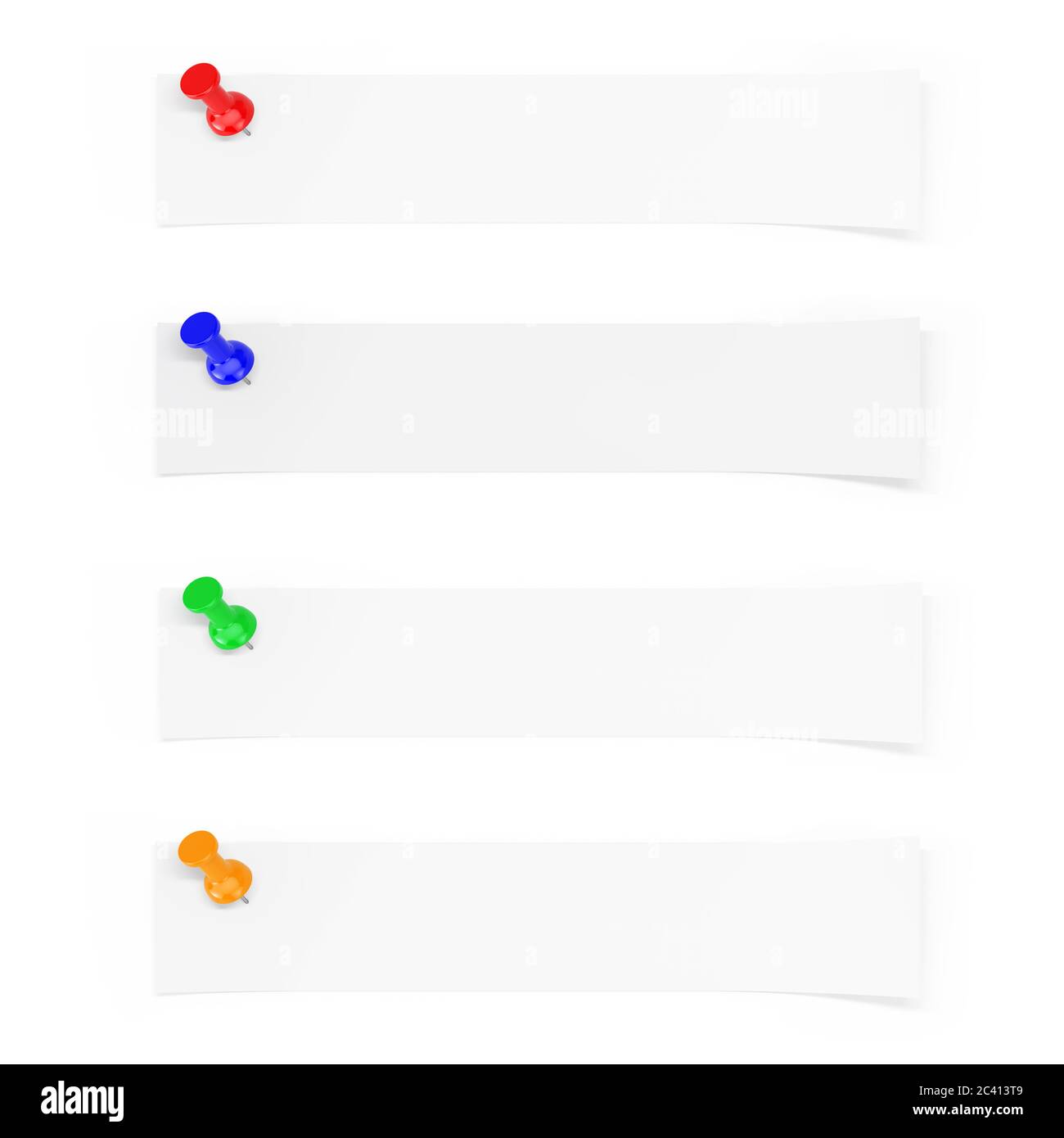 Strip of Blank Paper with Empty Space for Your Design Pinned by ...