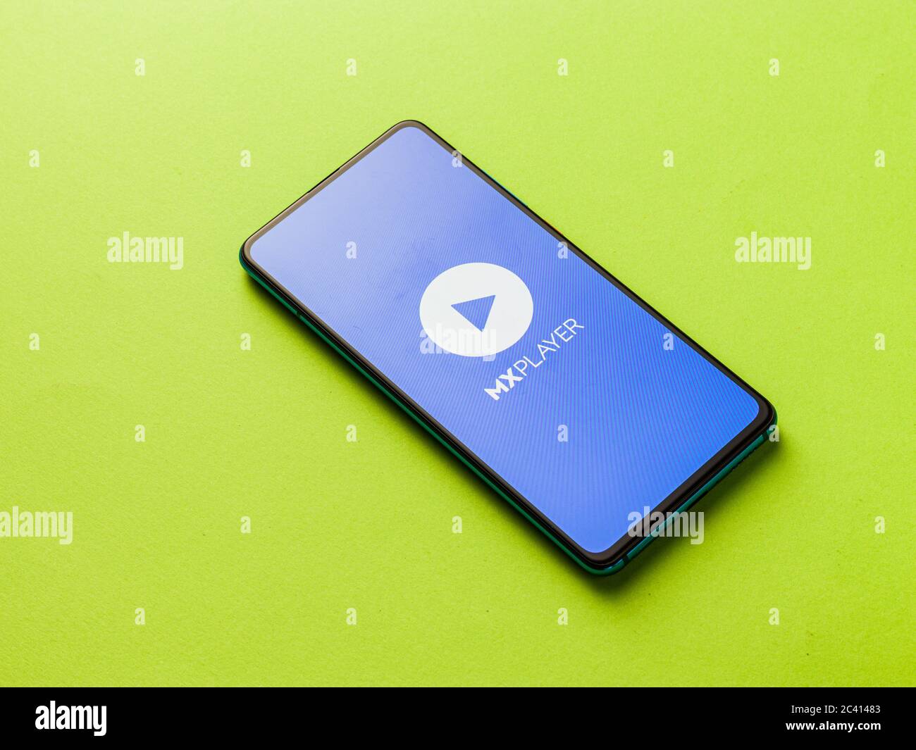 Assam, india - April 21, 2020 : MX Player mobile app logo - a video ...