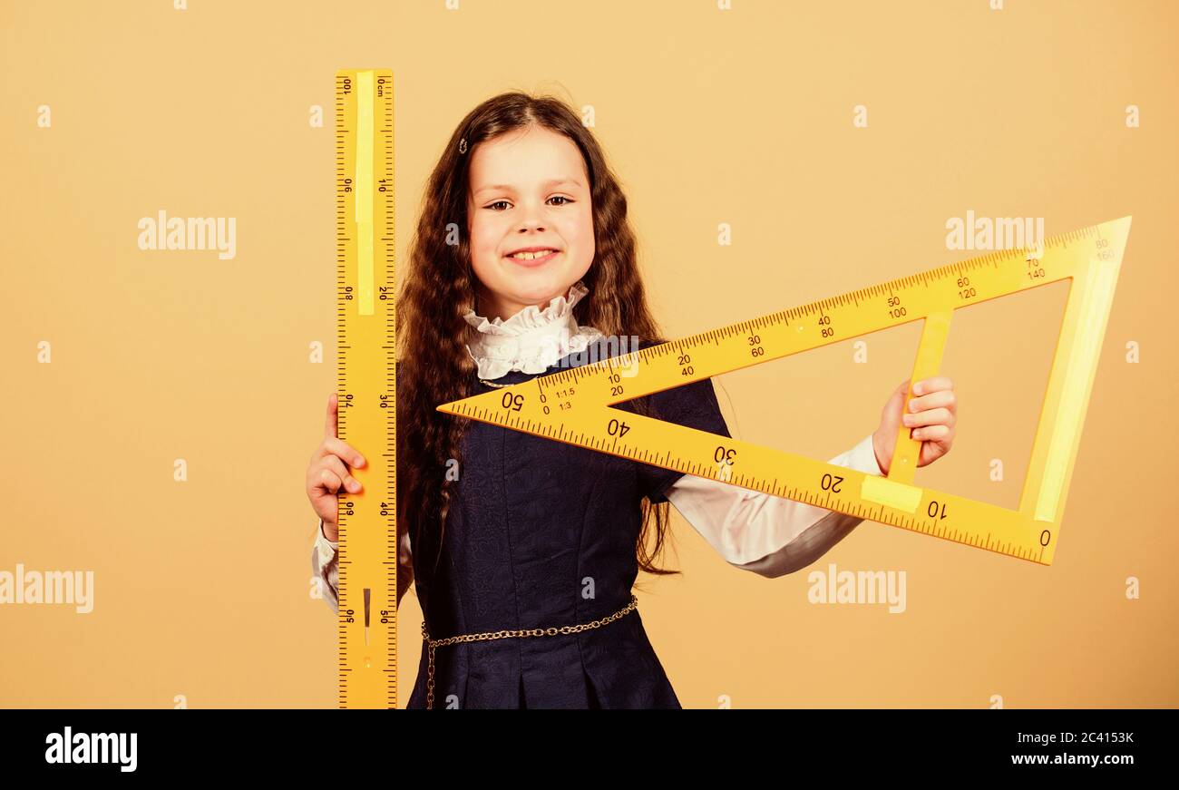 Education and school concept. Smart and clever concept. Sizing and ...