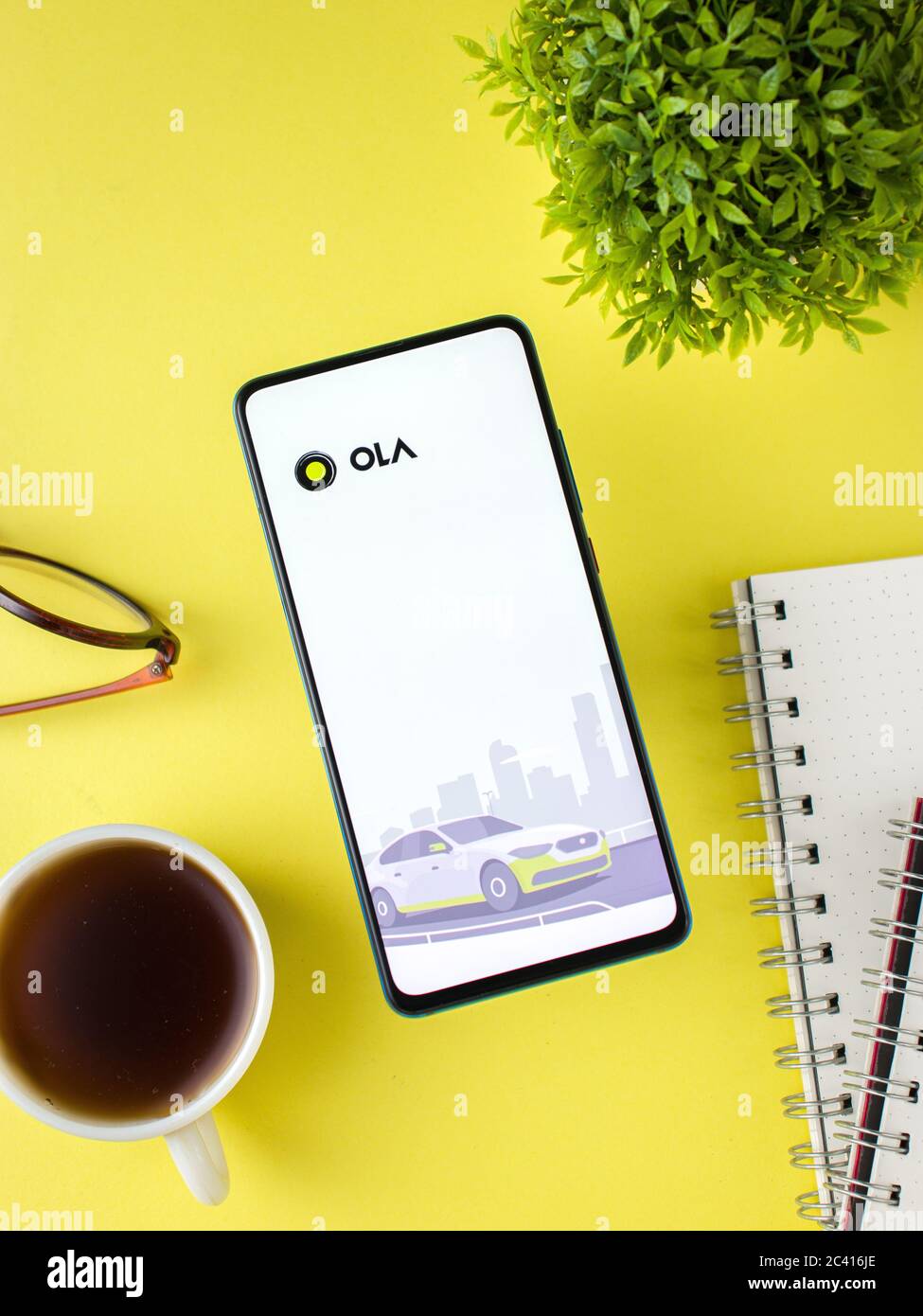 Ola cabs logo hi-res stock photography and images - Alamy