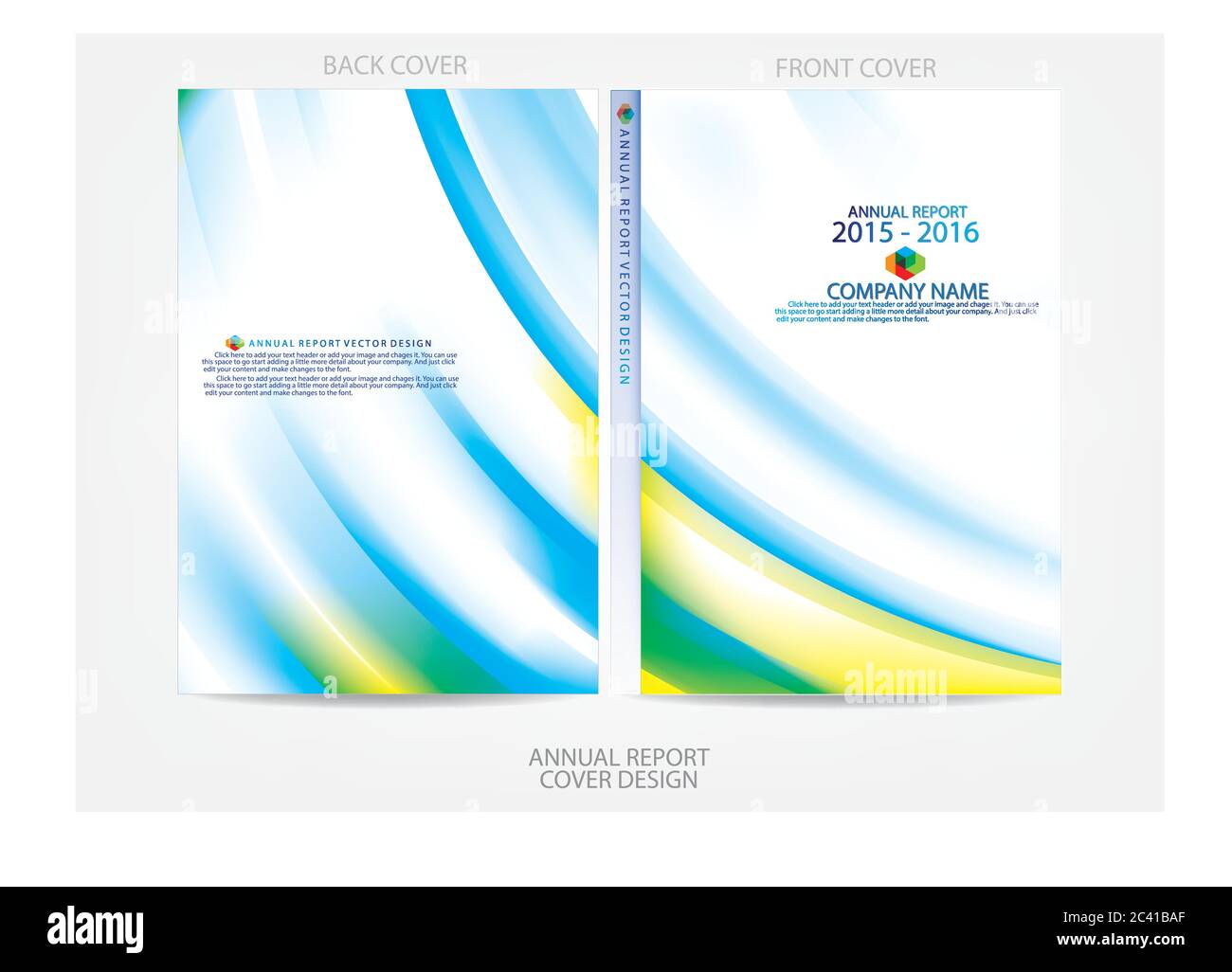 Annual report cover Business design Stock Vector Image & Art - Alamy
