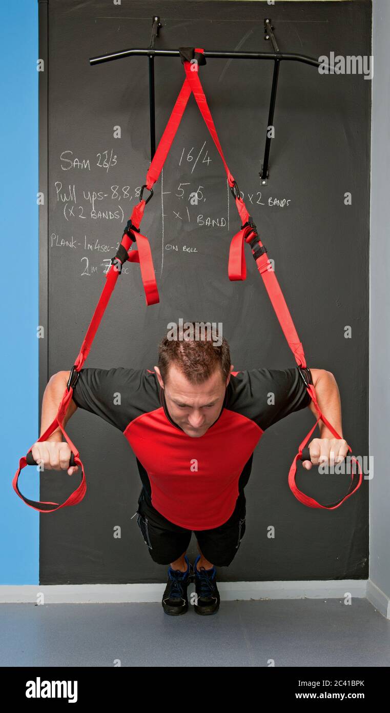 Suspension training equipment hi-res stock photography and images - Alamy