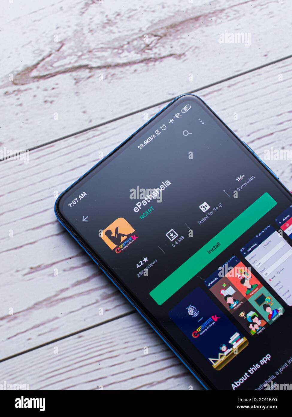 Assam, india - April 20, 2020 : ePathshala, a online learning app by ...