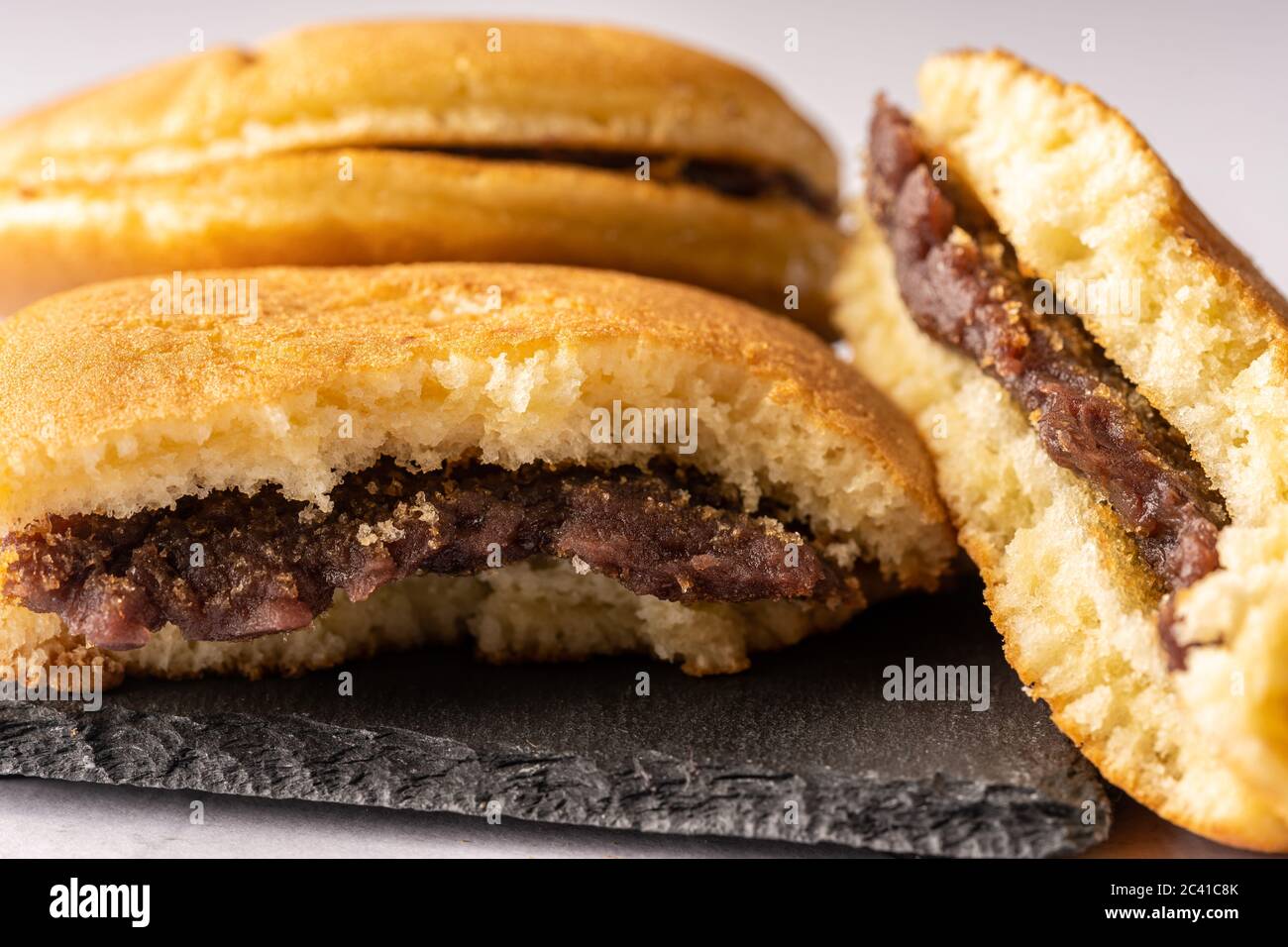 Dorayaki is a type of Japanese confection, a red-bean pancake which ...