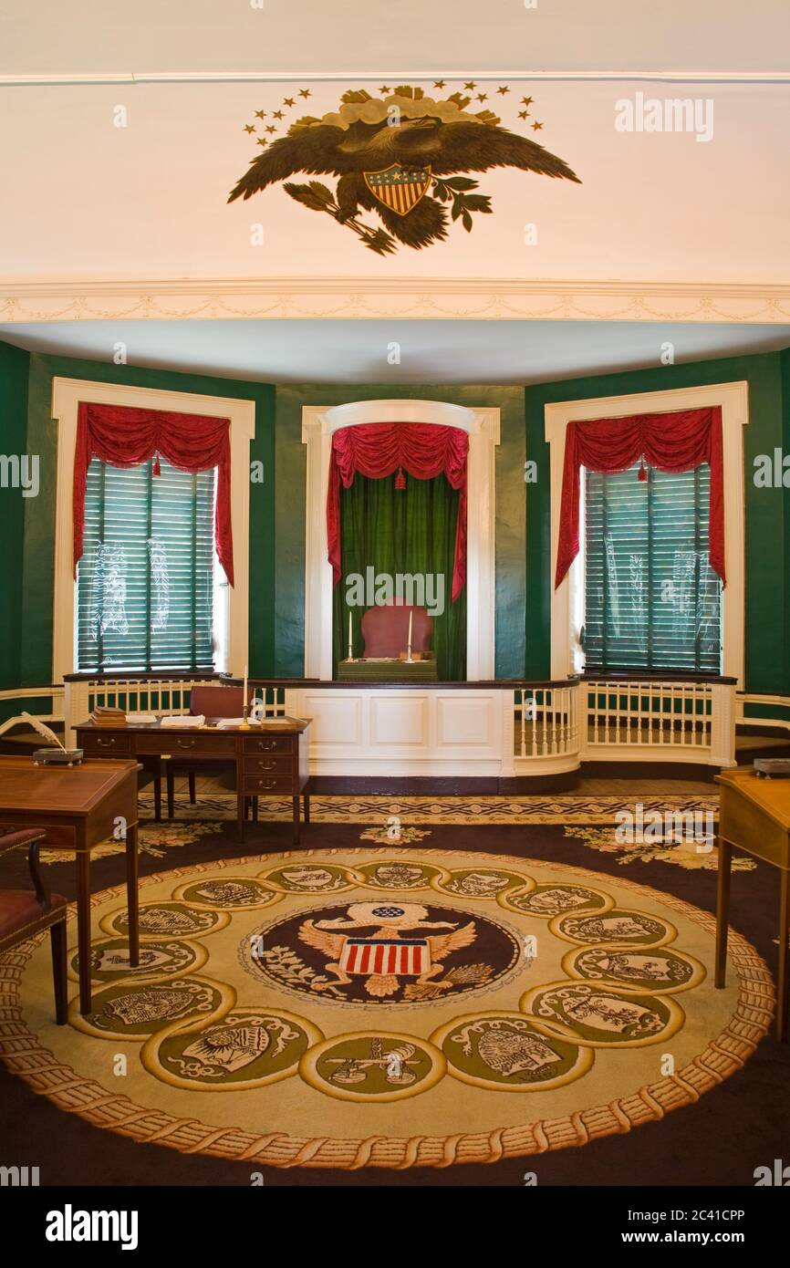 Senate Room in Congress Hall, Independence National Historical Park ...