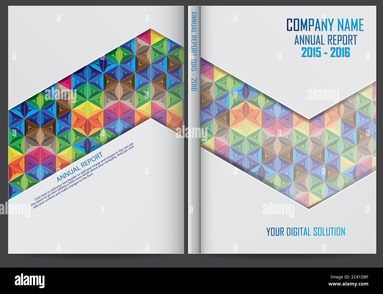 Report cover Business for your design Stock Vector Image & Art - Alamy