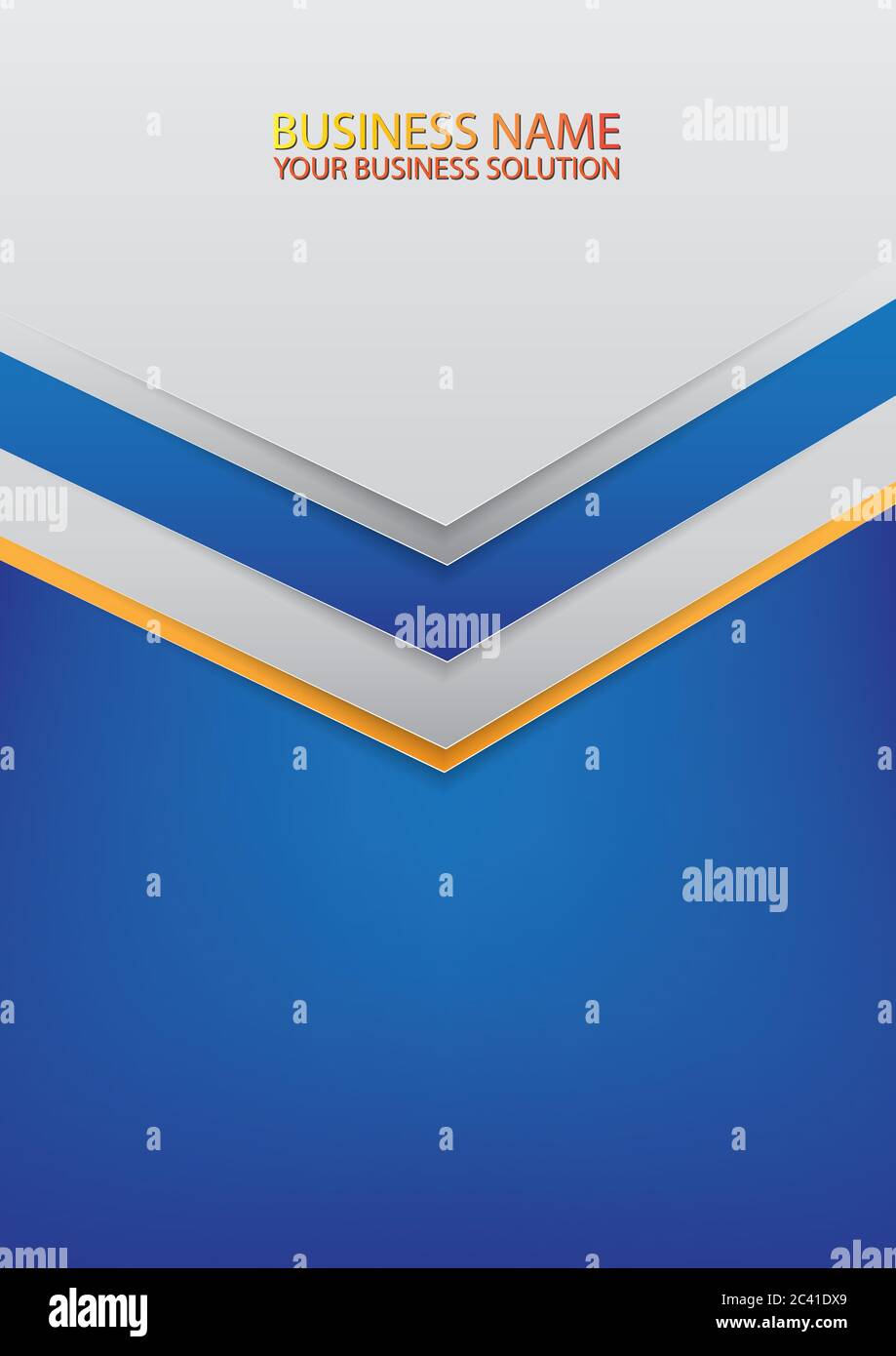 Report cover Business background design Stock Vector Image & Art - Alamy