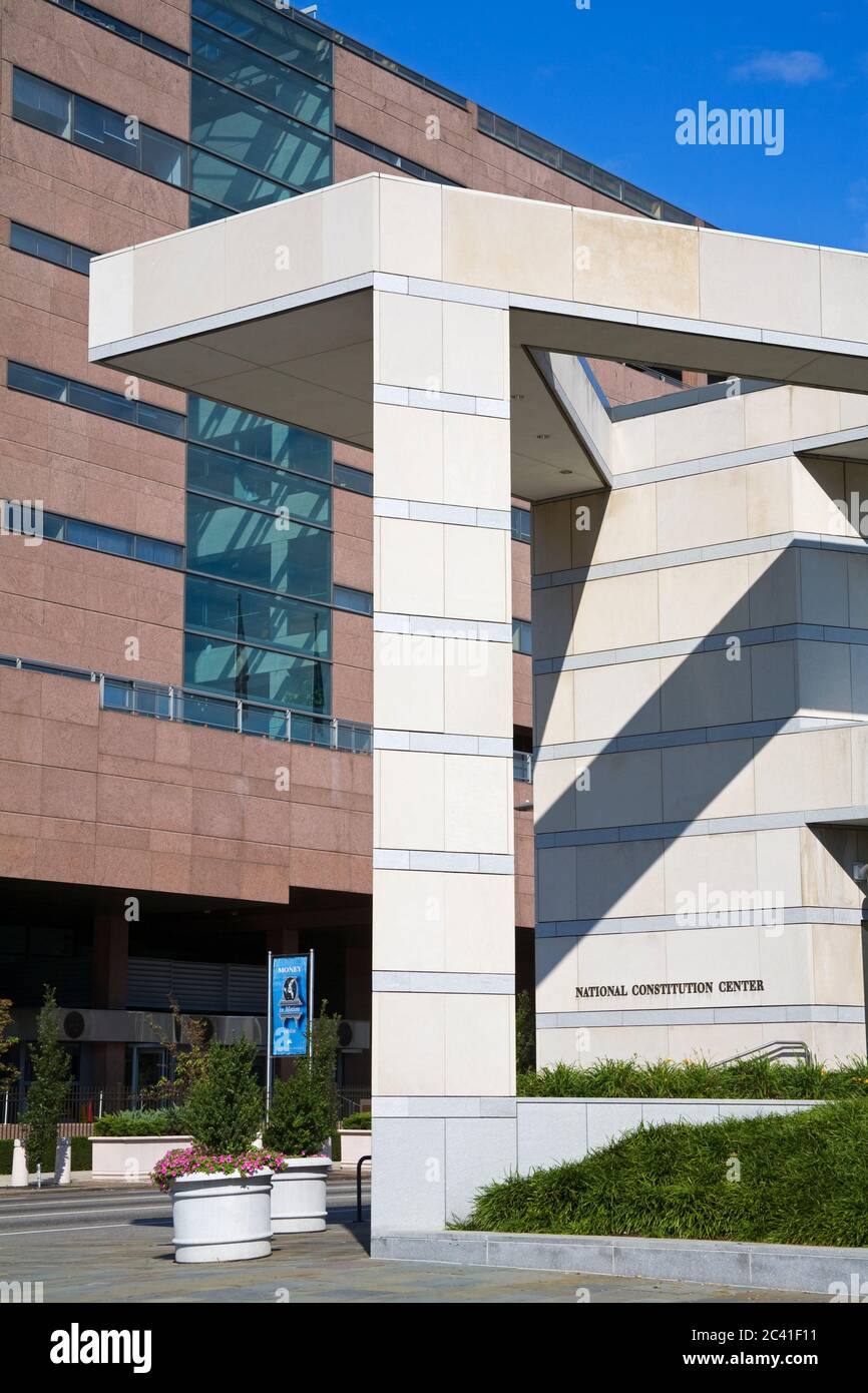 National Constitution Center, Philadelphia, Pennsylvania, USA Stock ...
