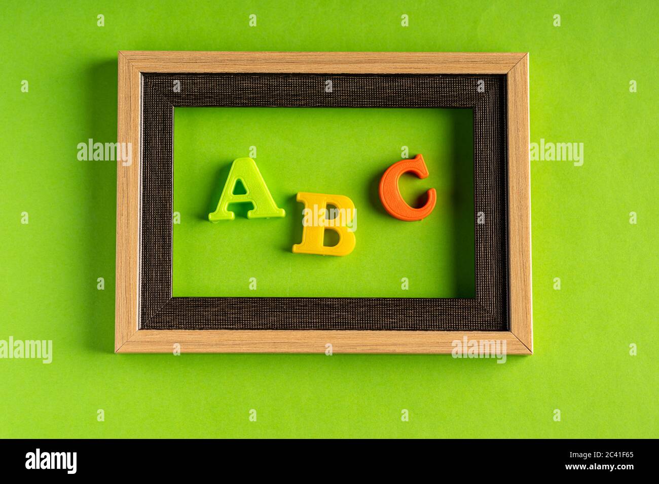 School children play alphabets hi-res stock photography and images - Alamy