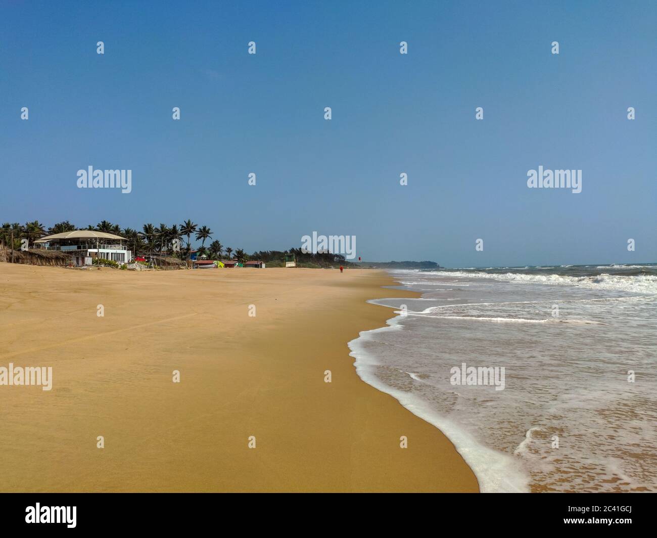 Empty beaches in lock down Stock Photo - Alamy