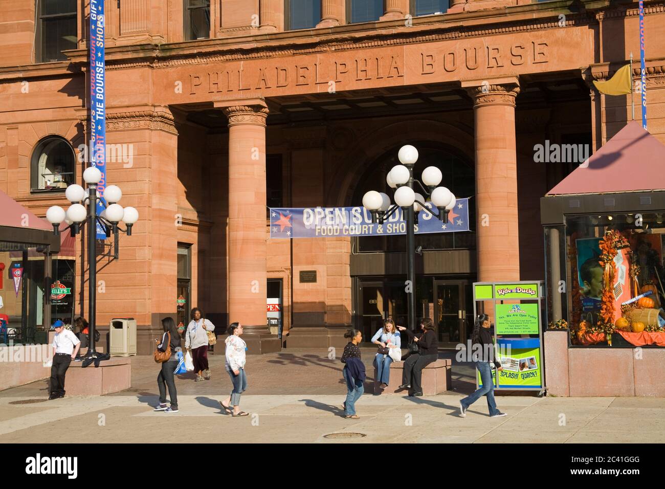 The Bourse Building, Old City District, Philadelphia, Pennsylvania, USA ...