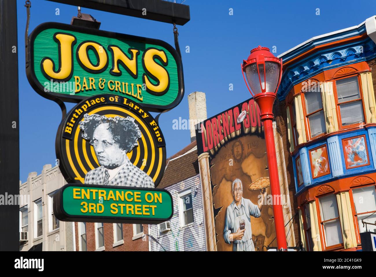 Jons Bar & Grille on South Street, Philadelphia, Pennsylvania, USA ...