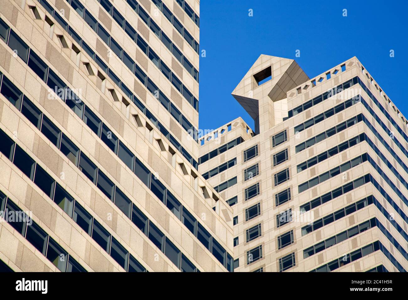 One & Two Commerce Towers, Philadelphia, Pennsylvania, USA Stock Photo ...