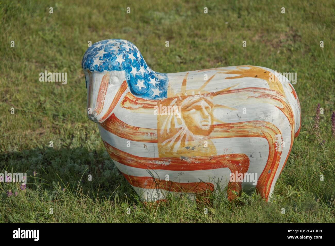 Lamb and flag symbol hi-res stock photography and images - Alamy