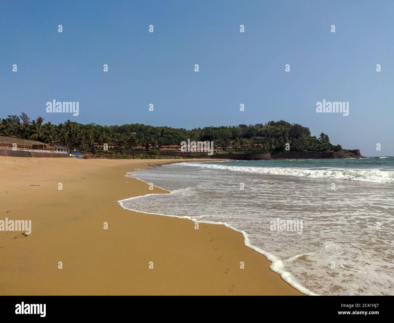 Empty beaches in lock down Stock Photo - Alamy