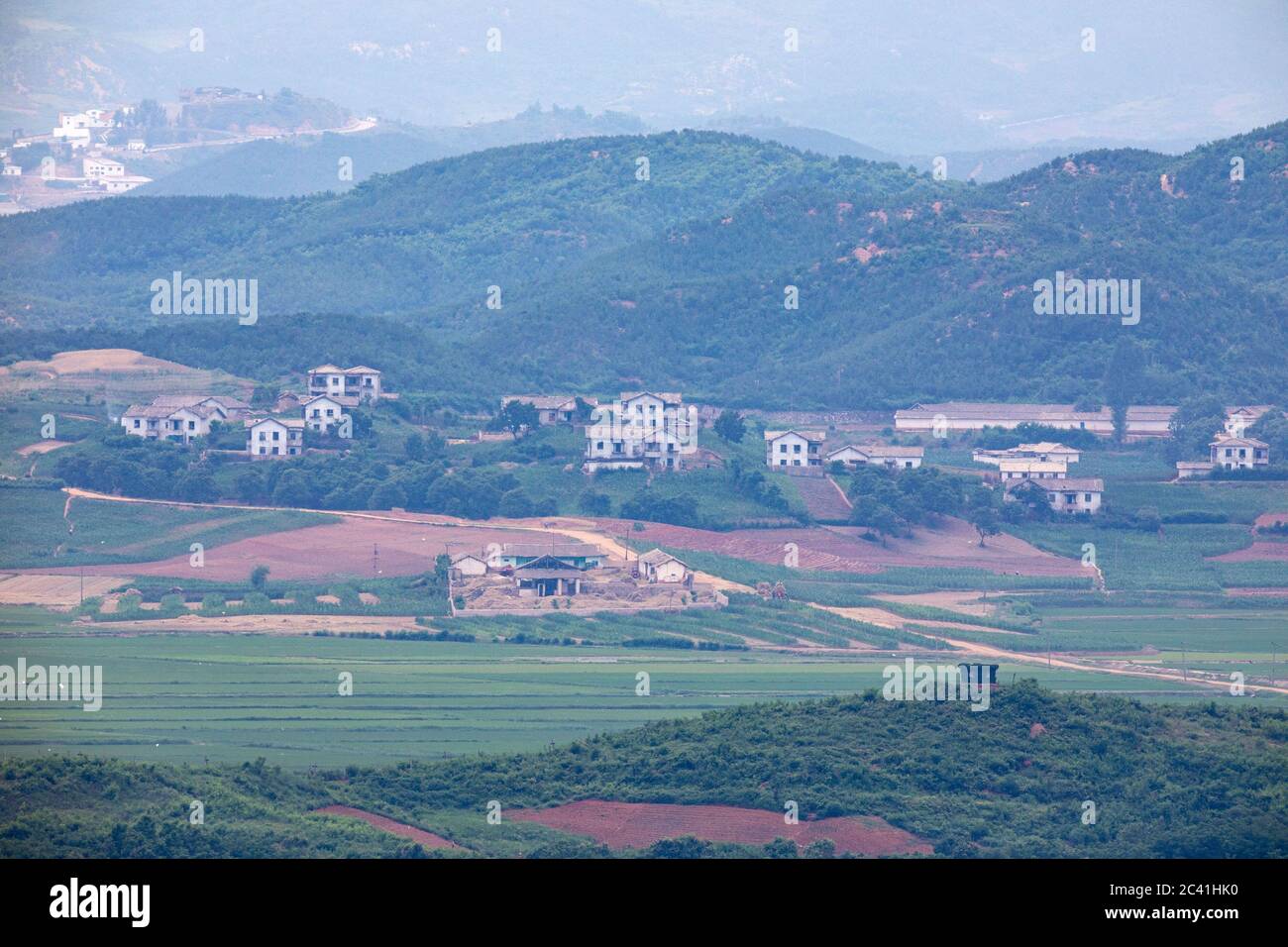 Paju, South Korea. 23rd June, 2020. View of North Korea's propaganda ...