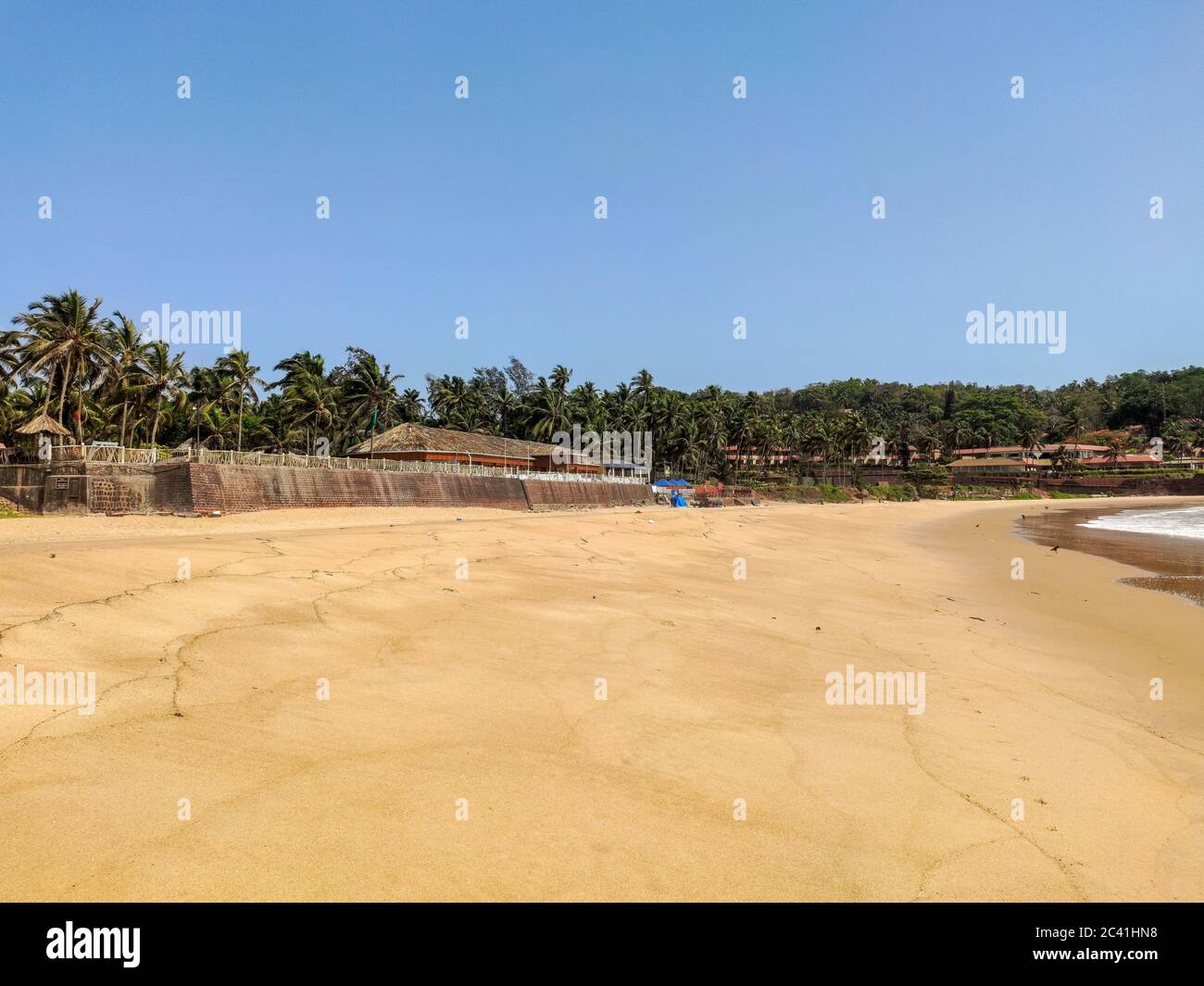 Empty beaches in lock down Stock Photo - Alamy