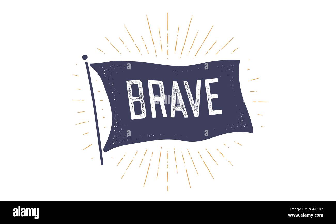 Brave flag Stock Vector Images - Alamy