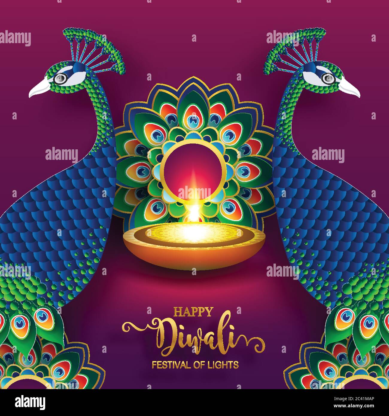 Diwali, Deepavali or Dipavali the festival of lights india with gold ...